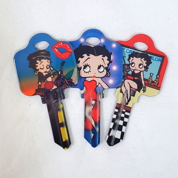 Betty Boop | Other | Bundle Betty Boop House Keys Blank | Poshmark